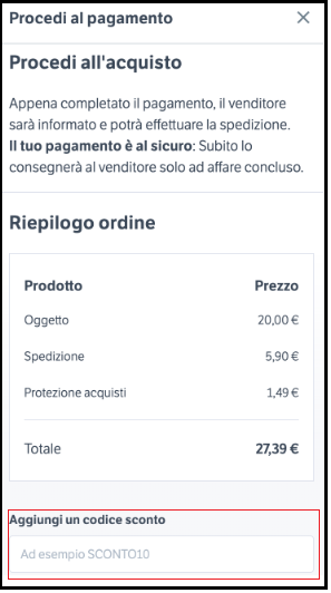 Codici Sconto – Subito Help Center